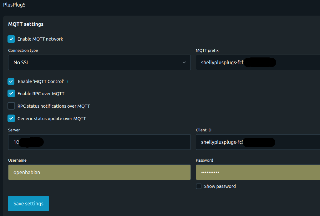 Shelly vs OpenHAB | OpenTUX